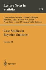 Case Studies in Bayesian Statistics: Volume III | SpringerLink