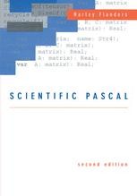 Scientific Pascal | Springer Nature Link (formally SpringerLink)