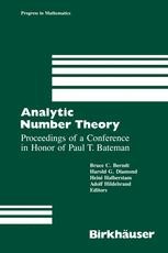 Analytic Number Theory: Proceedings of a Conference in Honor of Paul T. Bateman | SpringerLink