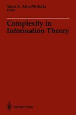 Complexity in Information Theory | Springer Nature Link (formerly SpringerLink)