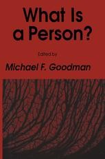 What Is a Person? | SpringerLink