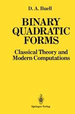 Binary Quadratic Forms: Classical Theory and Modern Computations | SpringerLink