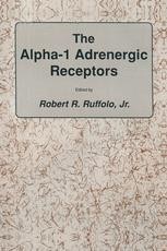 The alpha-1 Adrenergic Receptors | SpringerLink