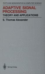 Adaptive Signal Processing: Theory and Applications | SpringerLink