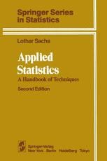 Applied Statistics: A Handbook of Techniques | SpringerLink