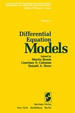 Differential Equation Models | SpringerLink