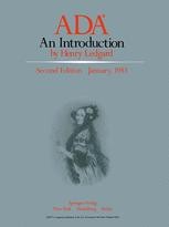 ADA®: An Introduction | SpringerLink