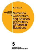 Numerical Quadrature and Solution of Ordinary Differential Equations: A ...