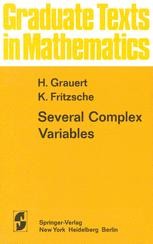 Several Complex Variables | SpringerLink