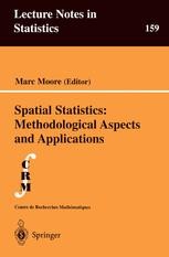 Spatial Statistics: Methodological Aspects and Applications | SpringerLink
