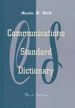 Communications Standard Dictionary | SpringerLink