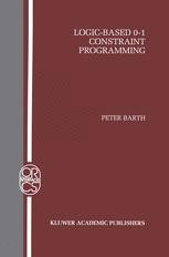 Logic-Based 0–1 Constraint Programming | SpringerLink