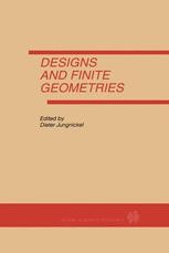 Designs and Finite Geometries | SpringerLink