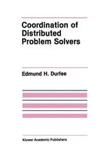 Coordination of Distributed Problem Solvers | SpringerLink