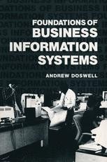 Foundations of Business Information Systems | SpringerLink