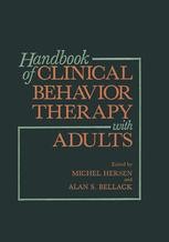 Handbook of Clinical Behavior Therapy with Adults | SpringerLink