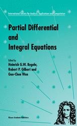 Partial Differential and Integral Equations | Springer Nature Link (formerly SpringerLink)