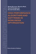 High Performance Algorithms and Software in Nonlinear Optimization ...