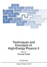 Techniques and Concepts of High-Energy Physics II | SpringerLink