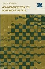 An Introduction to Nonlinear Optics | SpringerLink