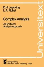 Complex Analysis: A Functional Analysis Approach | SpringerLink
