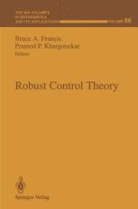Robust Control Theory | SpringerLink