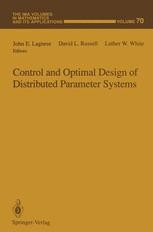 Control and Optimal Design of Distributed Parameter Systems | SpringerLink