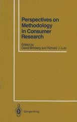 Perspectives on Methodology in Consumer Research | SpringerLink
