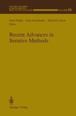 Recent Advances in Iterative Methods | SpringerLink