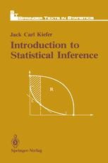 Introduction to Statistical Inference | SpringerLink