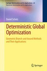 Deterministic Global Optimization: Geometric Branch-and-bound Methods ...
