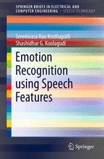 Emotion Recognition using Speech Features | SpringerLink