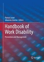Handbook of Work Disability: Prevention and Management | SpringerLink