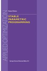 Stable Parametric Programming | SpringerLink