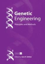 Genetic Engineering: Principles and Methods | SpringerLink