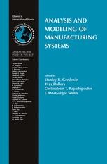 Analysis and Modeling of Manufacturing Systems | SpringerLink