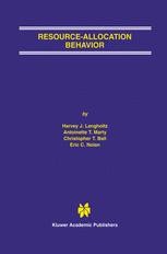 Resource-Allocation Behavior | SpringerLink