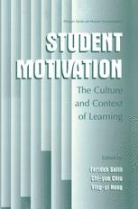 Student Motivation: The Culture and Context of Learning | SpringerLink
