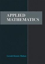 Applied Mathematics | SpringerLink
