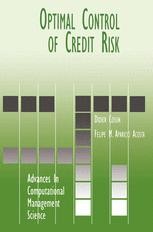 Optimal Control of Credit Risk | SpringerLink