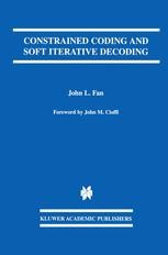 Constrained Coding and Soft Iterative Decoding | SpringerLink