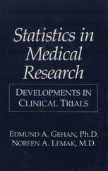 Statistics in Medical Research: Developments in Clinical Trials ...