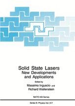 Solid State Lasers: New Developments and Applications | SpringerLink