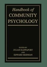 Handbook of Community Psychology | SpringerLink