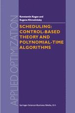 Scheduling: Control-Based Theory and Polynomial-Time Algorithms | SpringerLink