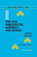 Thin Film Ferroelectric Materials and Devices | Springer Nature Link ...