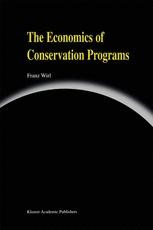 The Economics of Conservation Programs | SpringerLink