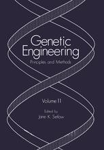Genetic Engineering: Principles and Methods | SpringerLink