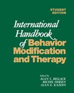 International Handbook of Behavior Modification and Therapy | SpringerLink