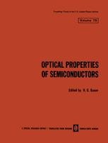 Optical Properties of Semiconductors | Springer Nature Link (formerly ...